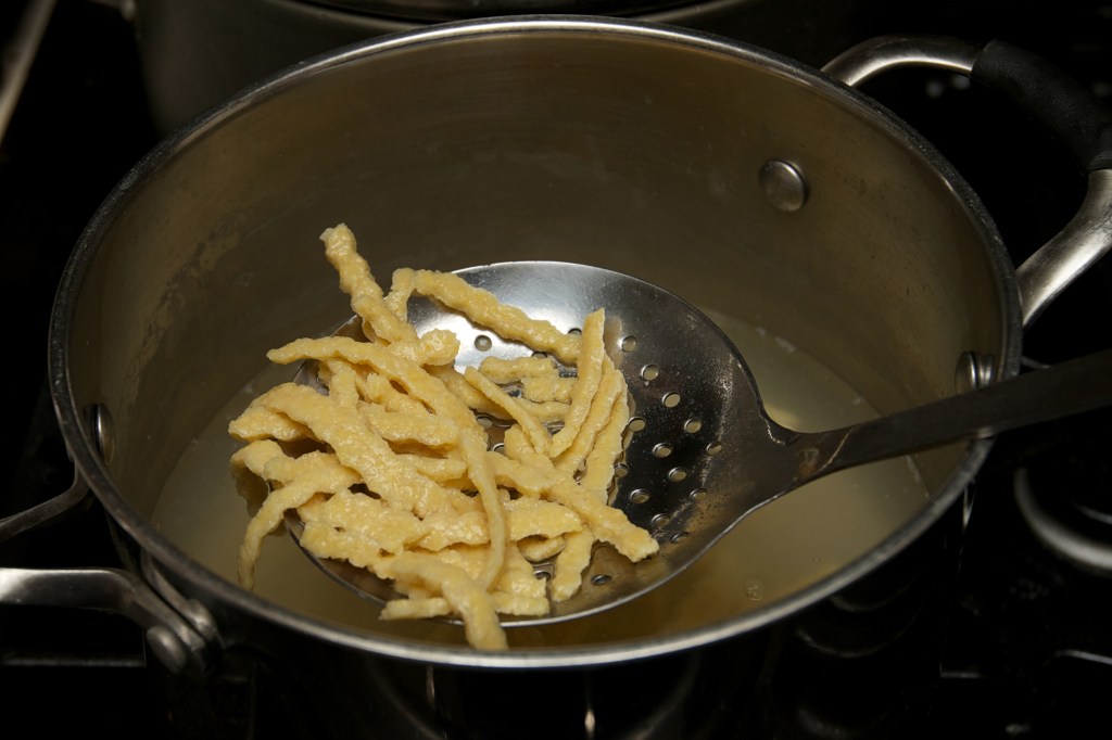 Homemade chickpea flour pasta | Mommalatteskitchen
